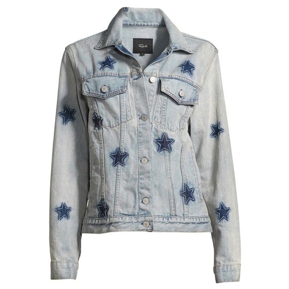 Rails | Jackets & Coats | Rails Knox Denim Jean Jacket In Medium Stars ...